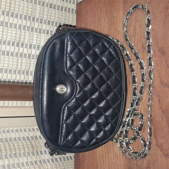 Ganson | Bags | Ganson Leather Quilted Purse | Poshmark
